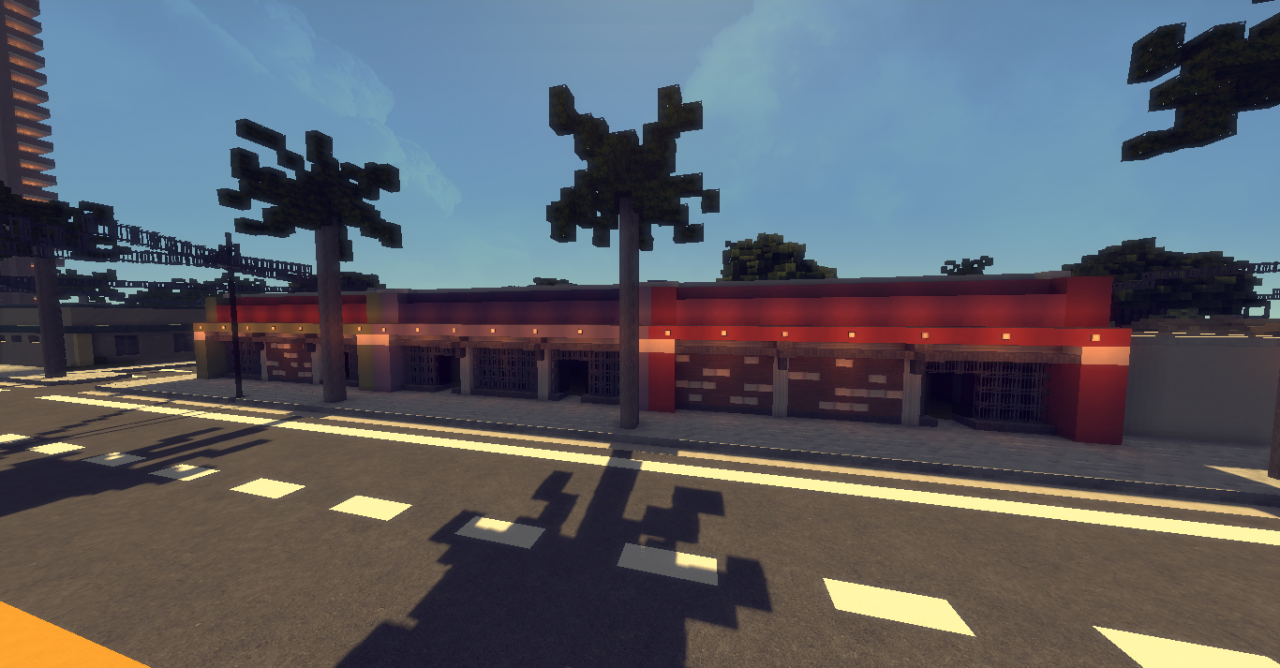 Palimo City - Commercial Buildings 1 (Outdated) Minecraft Map