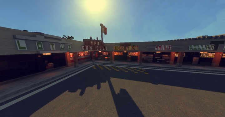 Palimo City - Commercial Buildings 1 Minecraft Map