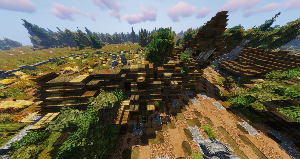 Abandoned village Valsa (Medieval) Minecraft Map
