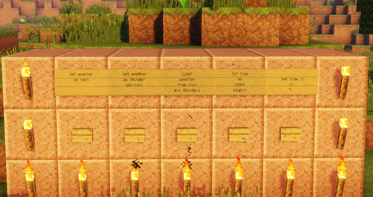 Fields and Village Minecraft Map