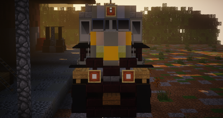 1:5:1 Kansas City Southern EMD SD40-2 Minecraft Map