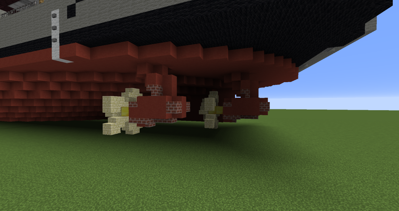 L9020 CPC Foudre Cruiser Helicopter Landing Dock Minecraft Map