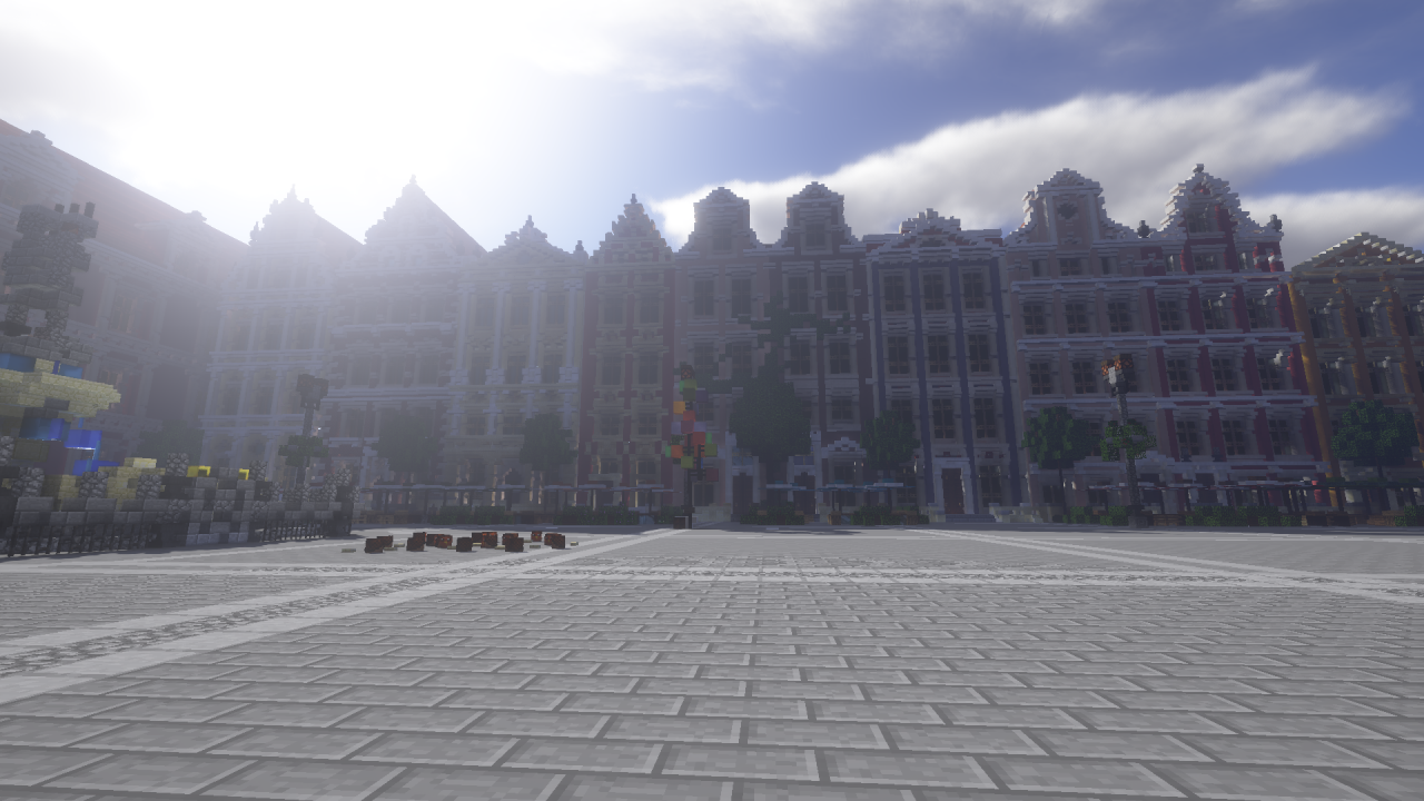Old Square of Montleur (based on Długi Targ from Gdańsk/Danzig) Minecraft Map