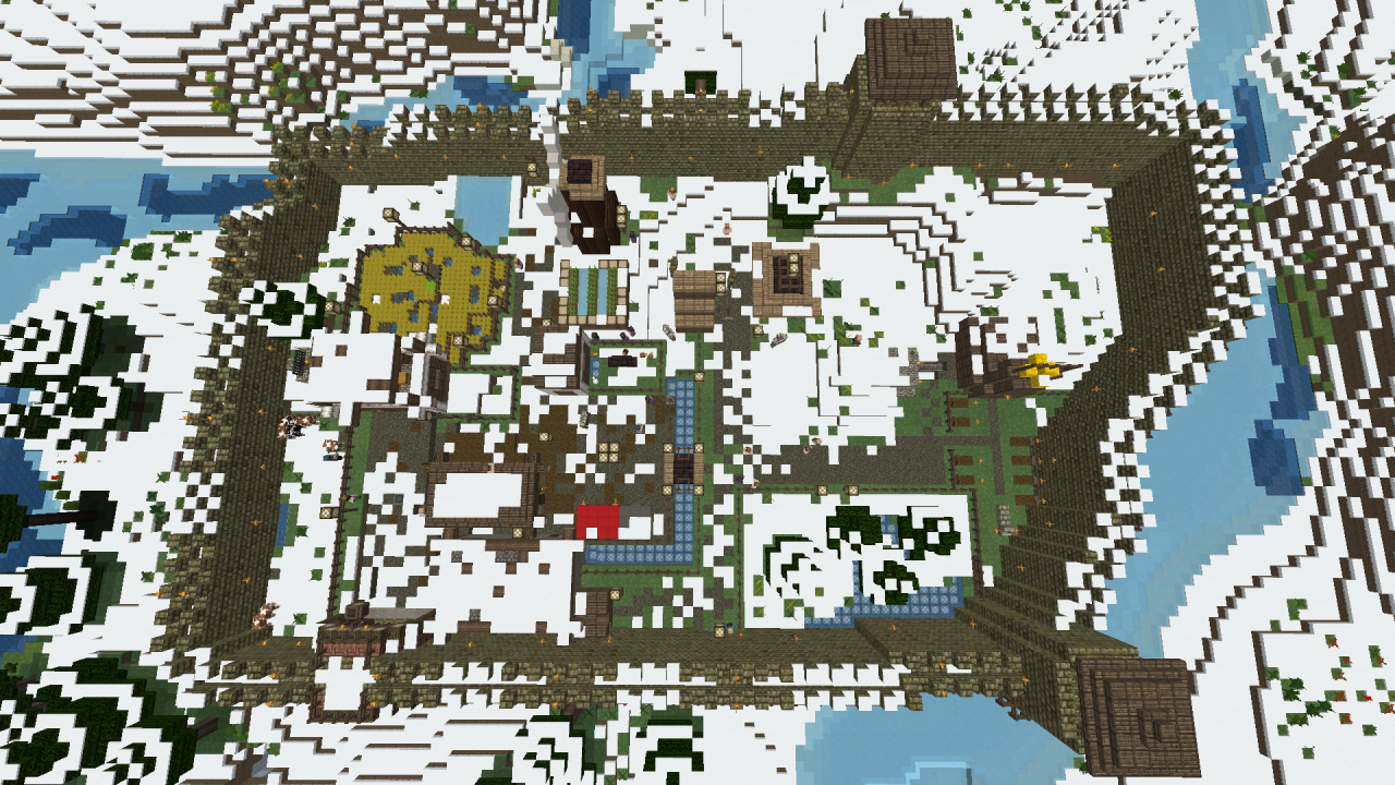 Medieval times Minecraft Map