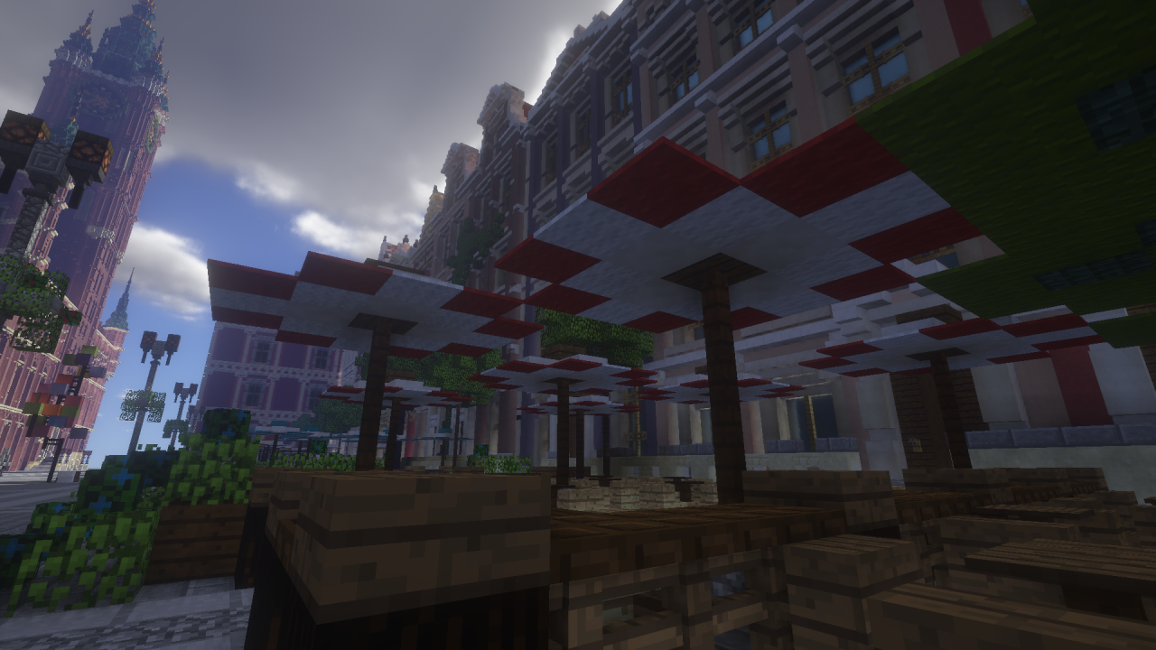 Old Square of Montleur (based on Długi Targ from Gdańsk/Danzig) Minecraft Map