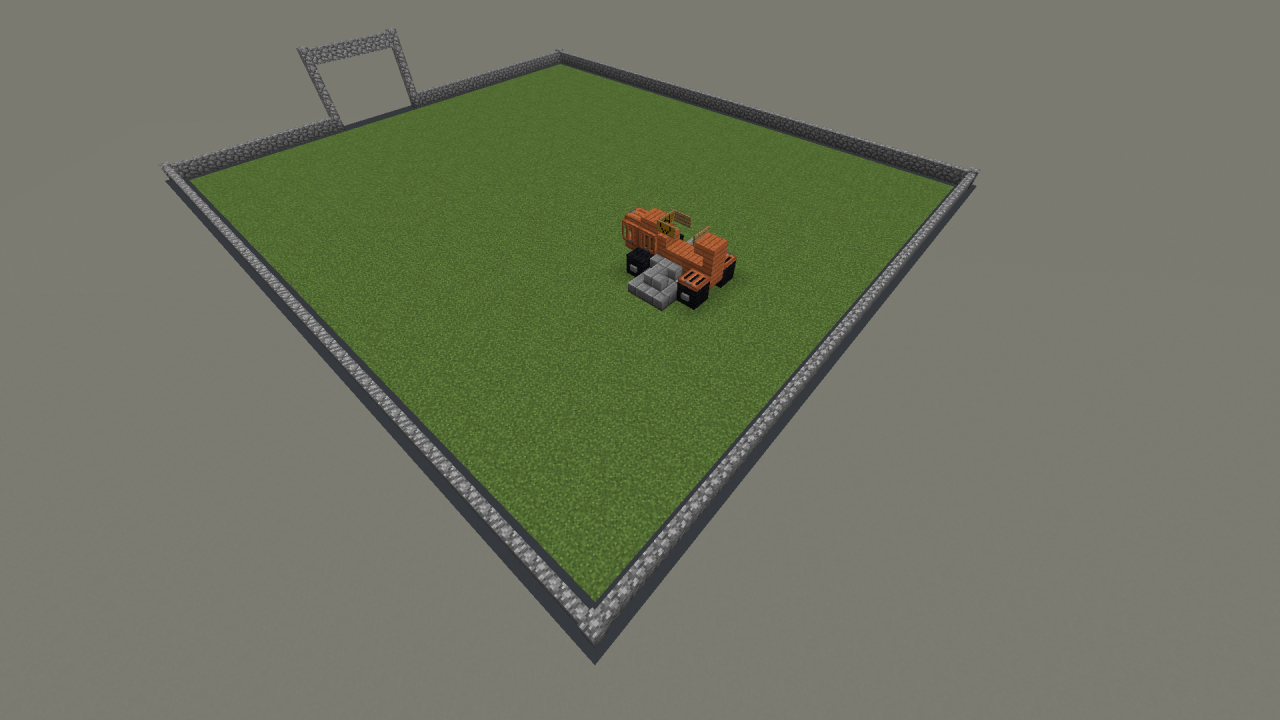 Working Lawn Tractor [1.13] Minecraft Map