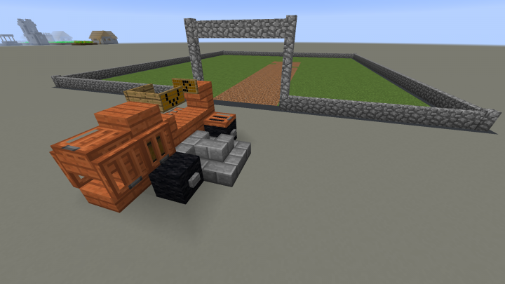 Working Lawn Tractor [1.13] Minecraft Map