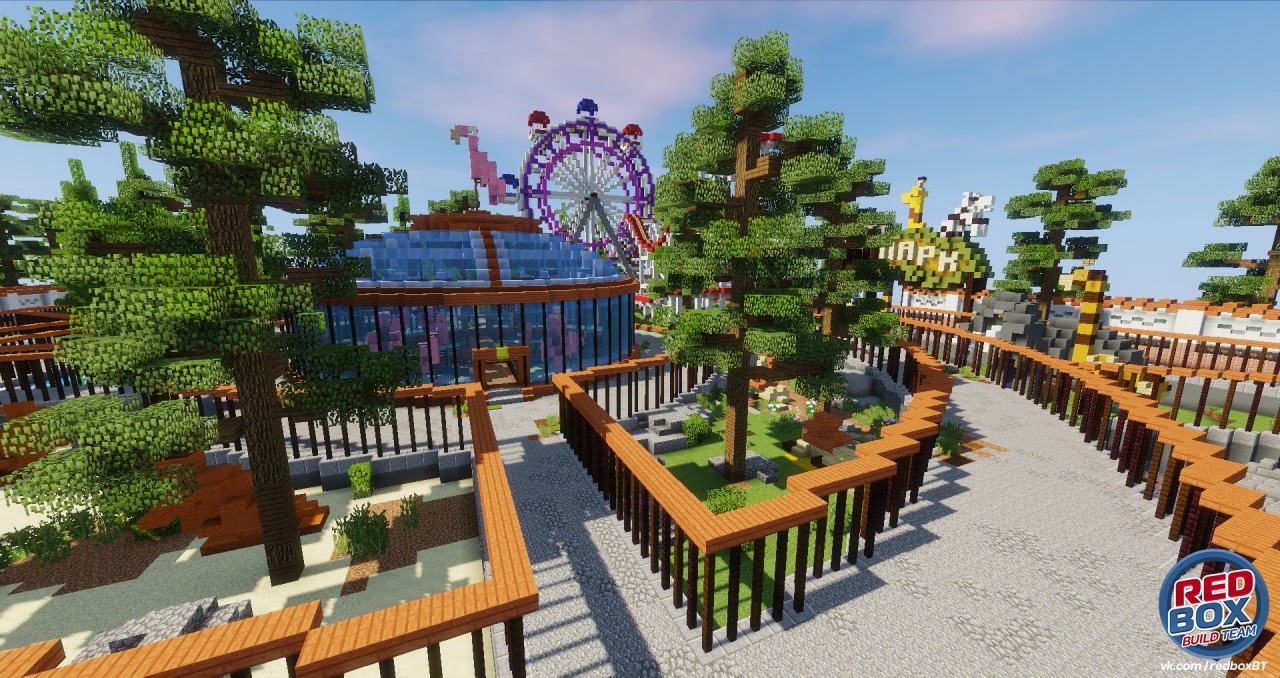 Zoo Minecraft spawn Minecraft Map
