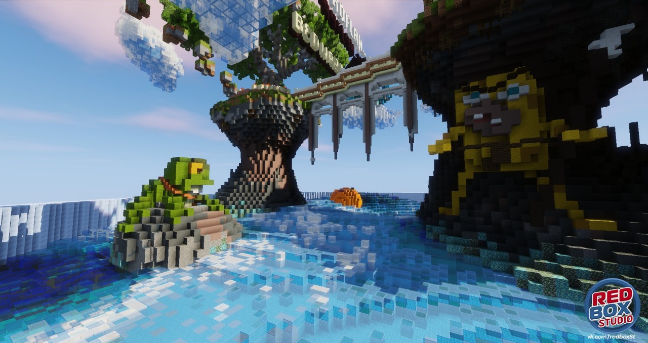 Island of memes Minecraft Map