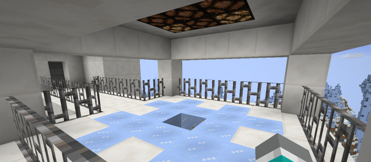 Ice Spikes Base Minecraft Map