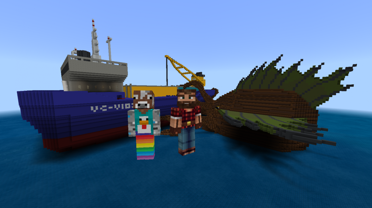 Cargo Ship Under Attack Minecraft Map