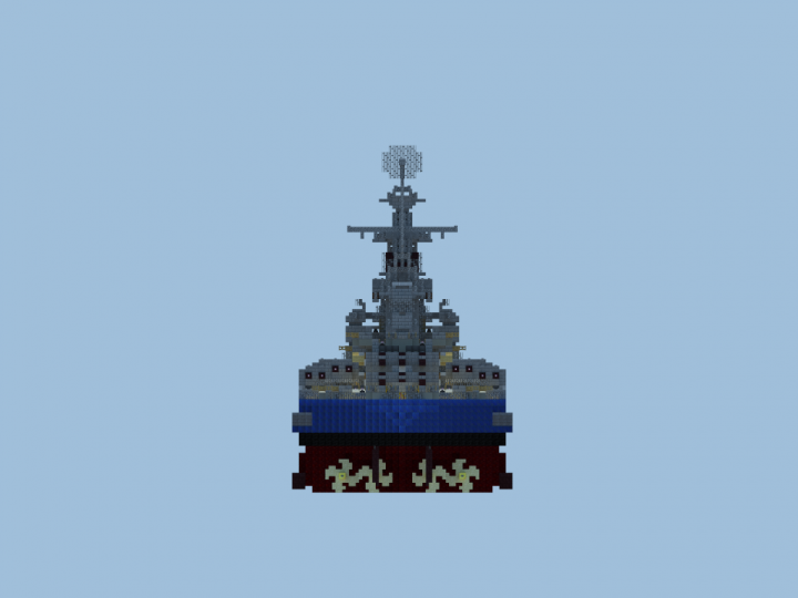 RNS Constitution Class Battlecruiser Minecraft Map
