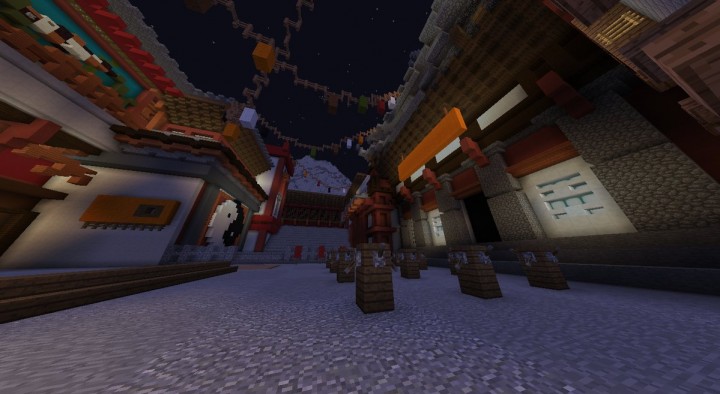 ☯ Shaolin Temple Training Grounds ☯ Minecraft Map
