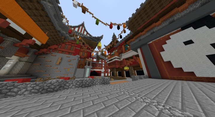 ☯ Shaolin Temple Training Grounds ☯ Minecraft Map