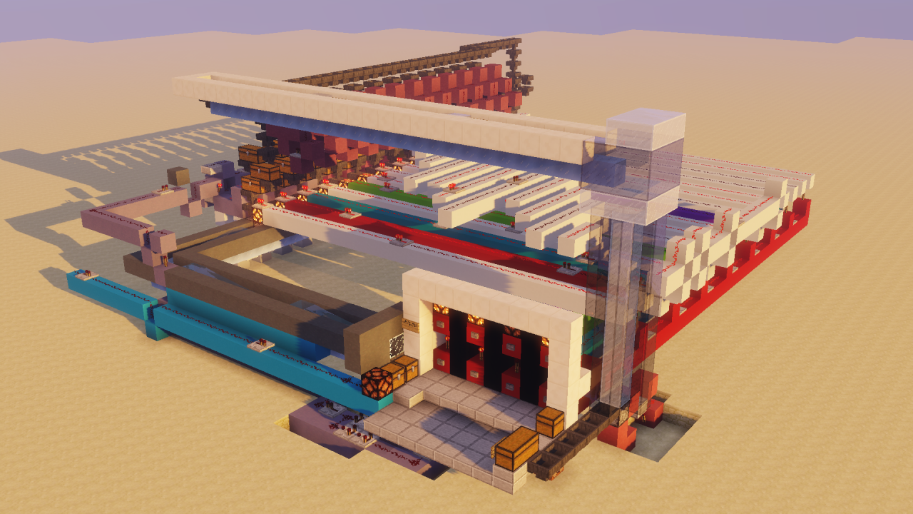 Automatic Multishop Minecraft Map