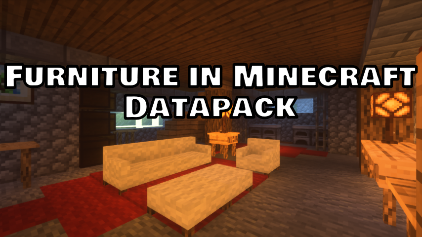 Furniture For Minecraft Minecraft Data Pack