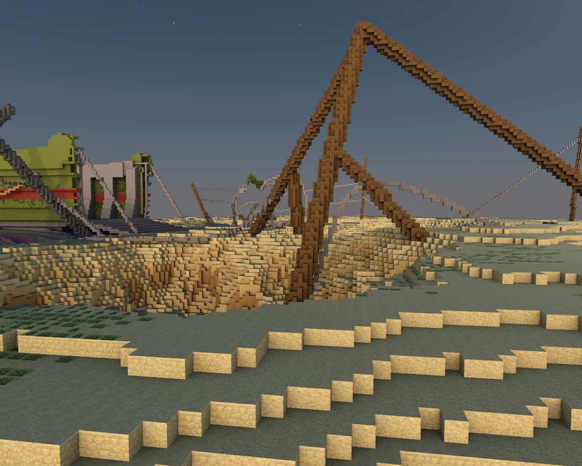 Omaha Beach - Normandy Invasion ~ WW2 Higgins Transport Craft Minecraft Map