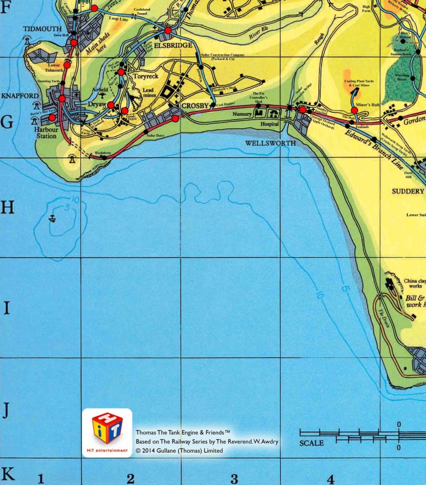 Island of Sodor Minecraft Map