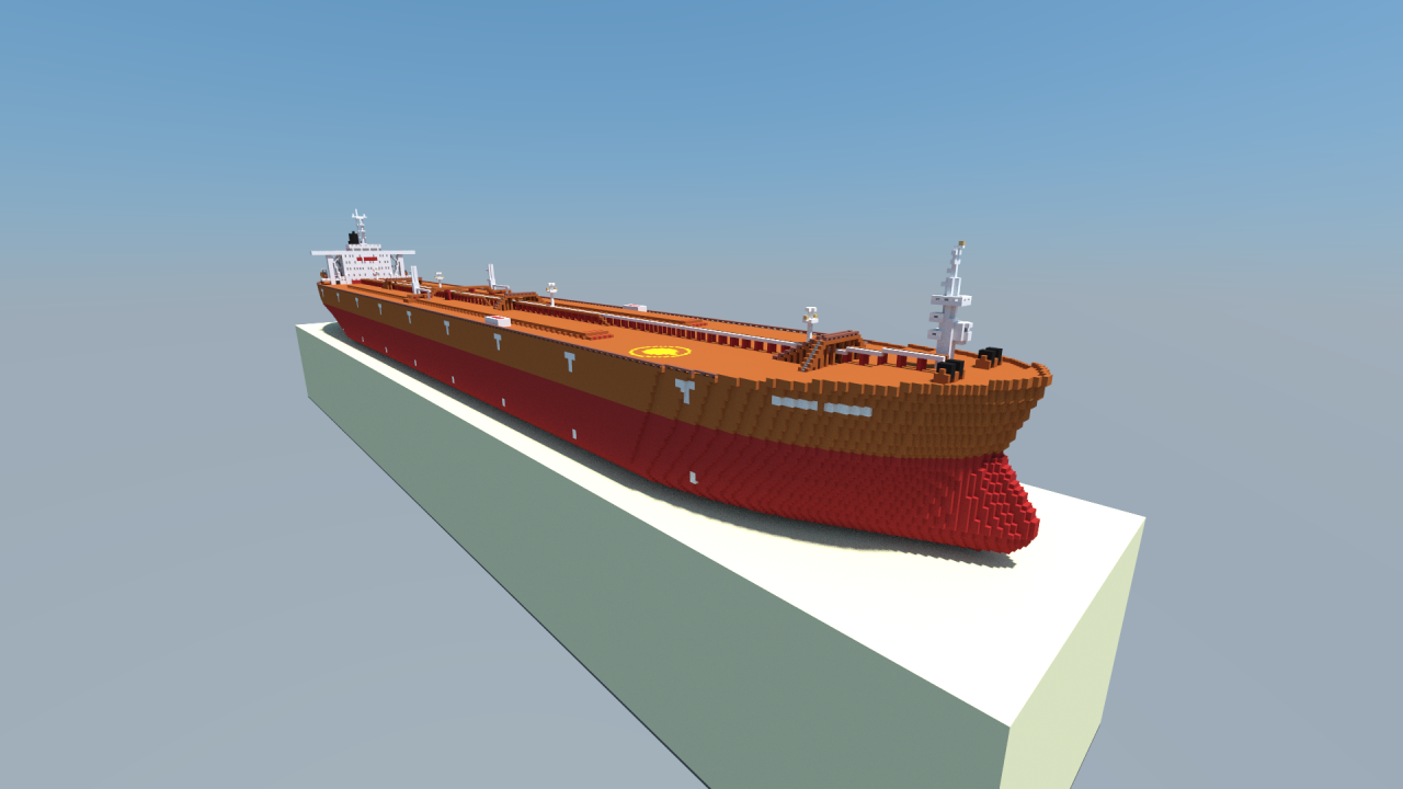 Knock Nevis Tanker ship Minecraft Map
