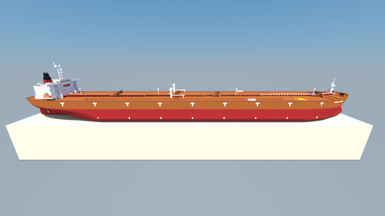 Knock Nevis Tanker ship Minecraft Map