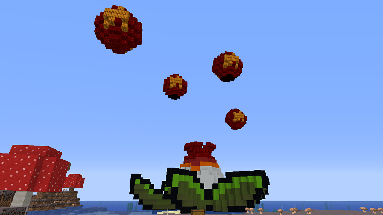 Mariocraft Volcano Lotus Minecraft Map