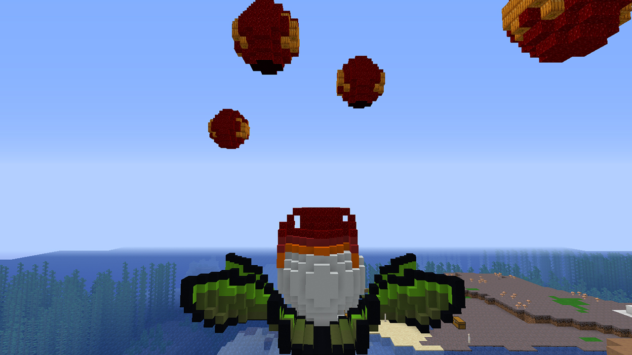 Mariocraft Volcano Lotus Minecraft Map