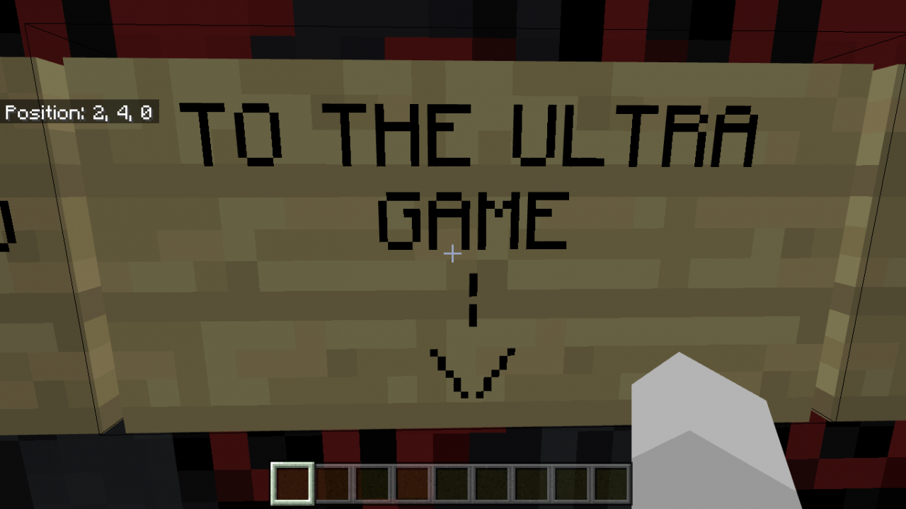 THE ULTRA GAME Minecraft Map