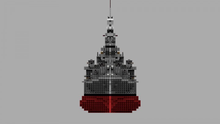 HMS Repulse 1:1 Scale Minecraft Map