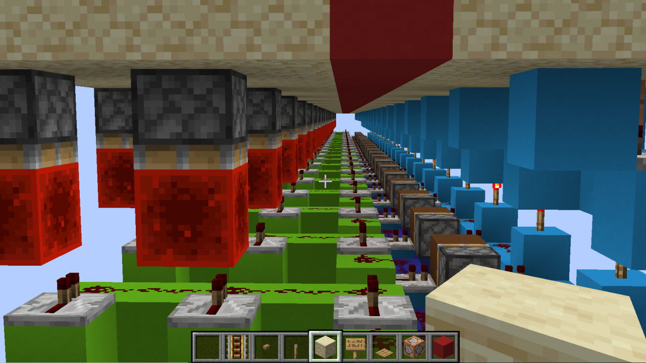 Infinite Binary Calculator Minecraft Map