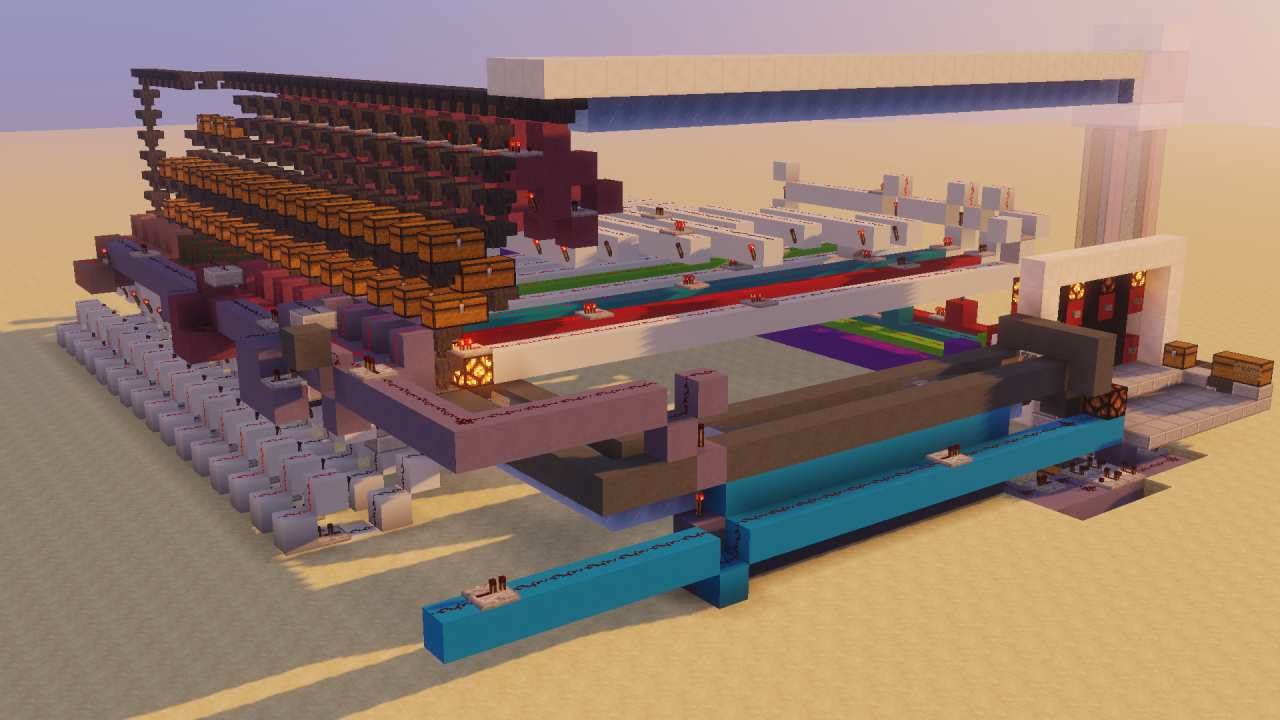 Automatic Multishop Minecraft Map