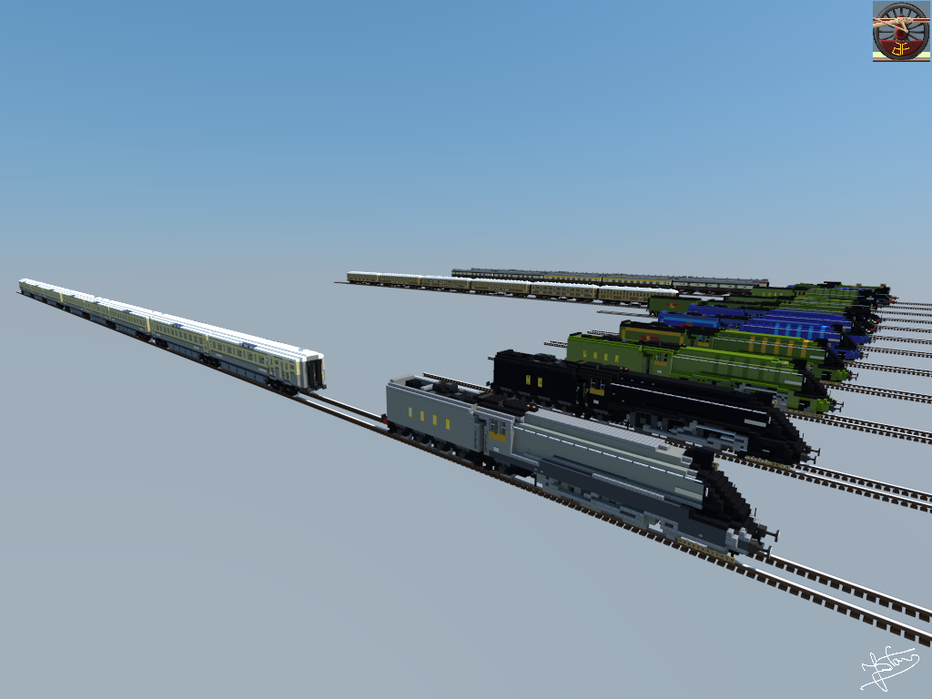 British Steam Trains Collection World Download Minecraft Map