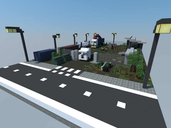 [Reworked] Stockyard - Warehouse series Minecraft Map