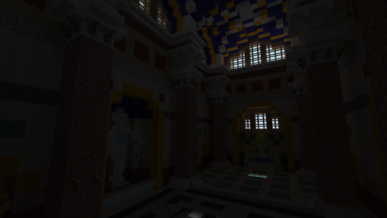 Roman Pantheon w Baths of Agrippa Minecraft Map