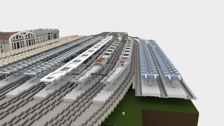 Train Station Minecraft Map