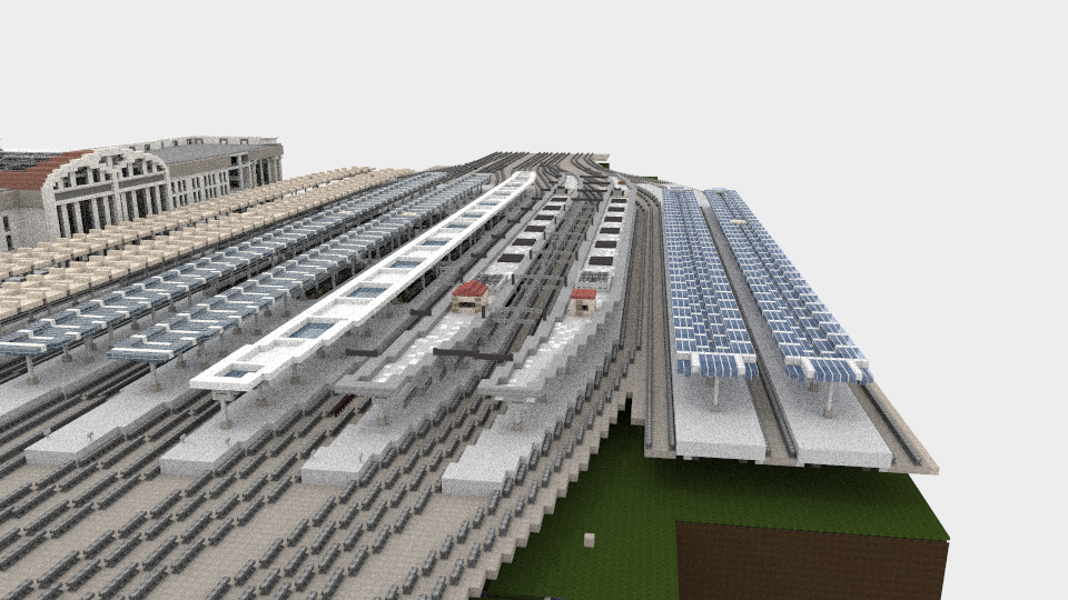 Train Station Minecraft Map