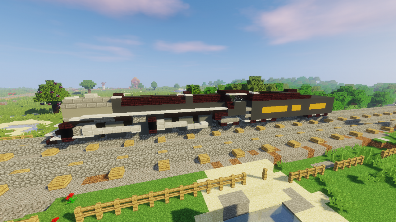 Norfolk & Western 1218; Steam Locomotive [Updated] Minecraft Map