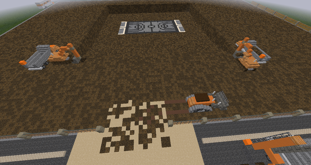 NBA Arena Build in Greenfield SP Minecraft Map