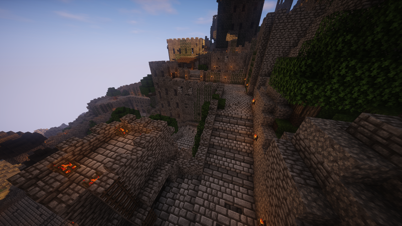 Ervenard Mountain Keep Minecraft Map