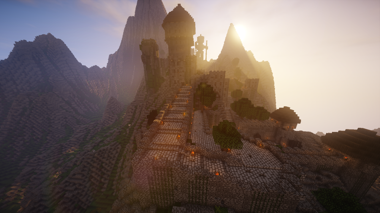 Ervenard Mountain Keep Minecraft Map