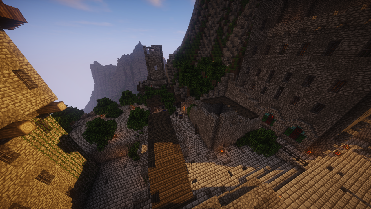Ervenard Mountain Keep Minecraft Map