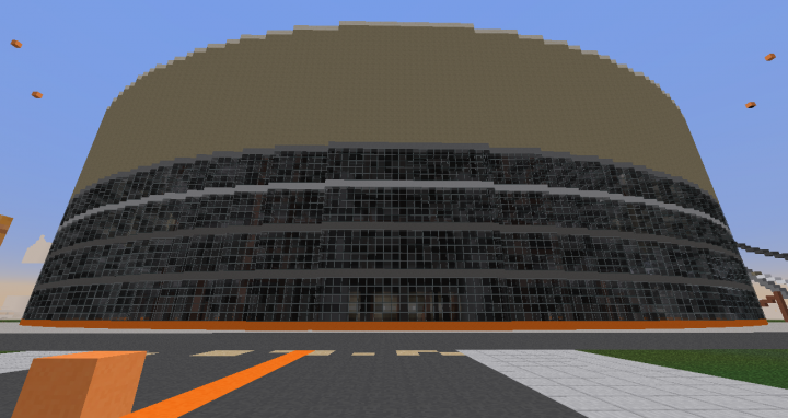 NBA Arena Build in Greenfield SP Minecraft Map
