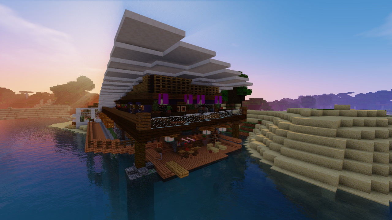 House by the sea Minecraft Map