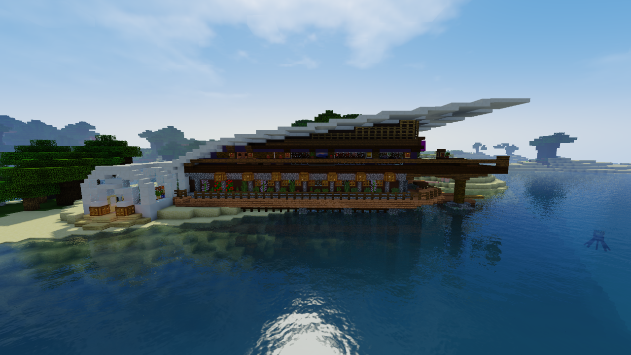 House by the sea Minecraft Map