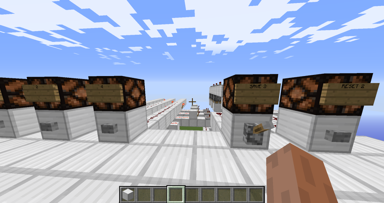 Memory 2x3bits Minecraft Map