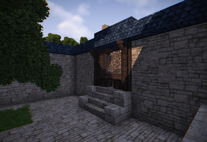 Traditional Chinese Court House Minecraft Map