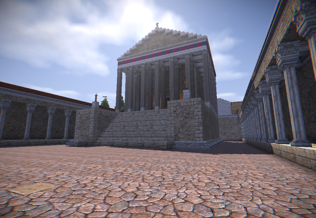 Cesarion a Roman Town Minecraft Map