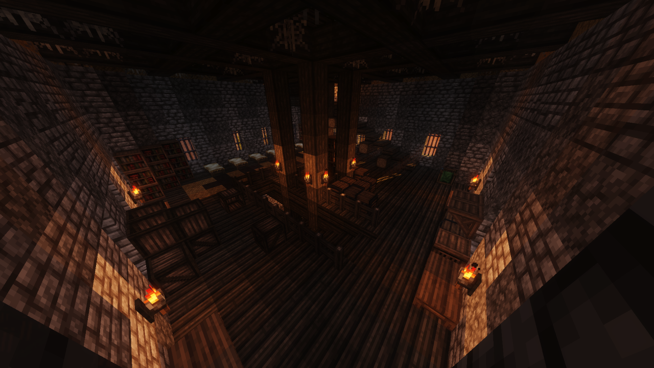 Ervenard Mountain Keep Minecraft Map