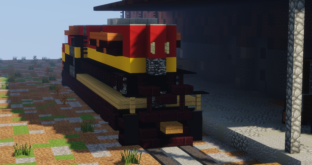 1:5:1 Kansas City Southern EMD SD70ACe Southern Belle Scheme Minecraft Map