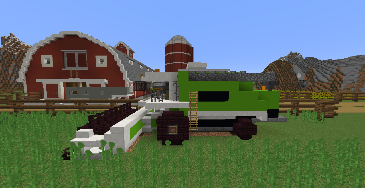 Combine / Harvester (Deutz-Fahr) Minecraft Map