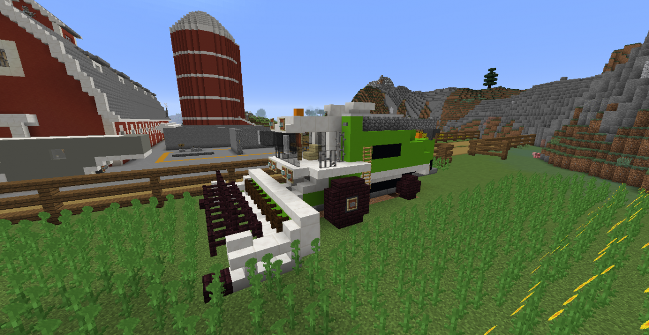 Combine / Harvester (Deutz-Fahr) Minecraft Map